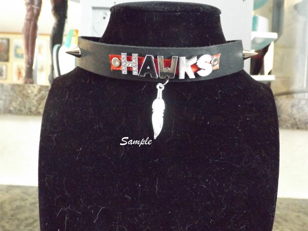 Customized Letter Choker - Etsy