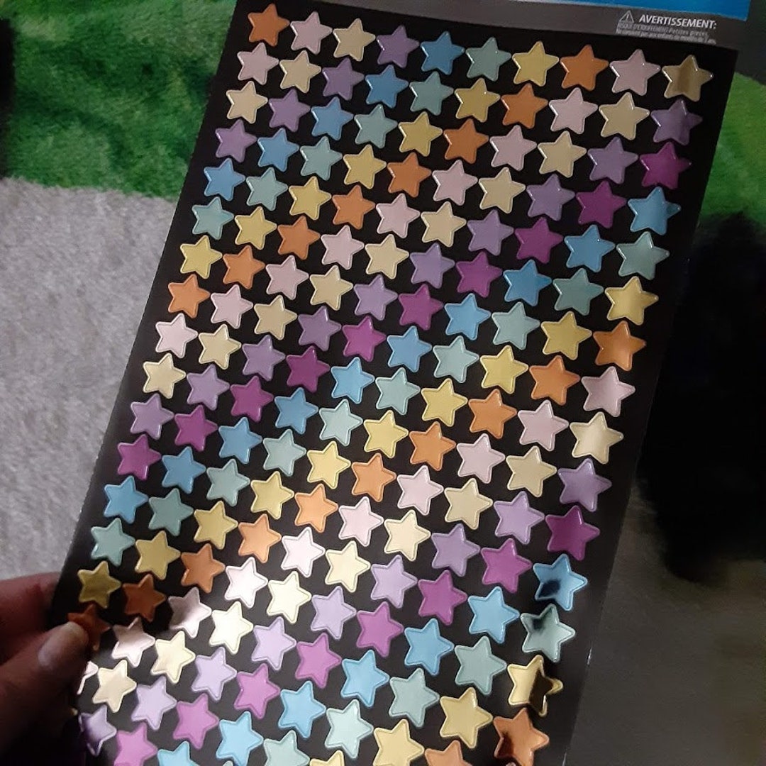 400pc Holographic Star Stickers, Scrapbooking Embellishments - Etsy