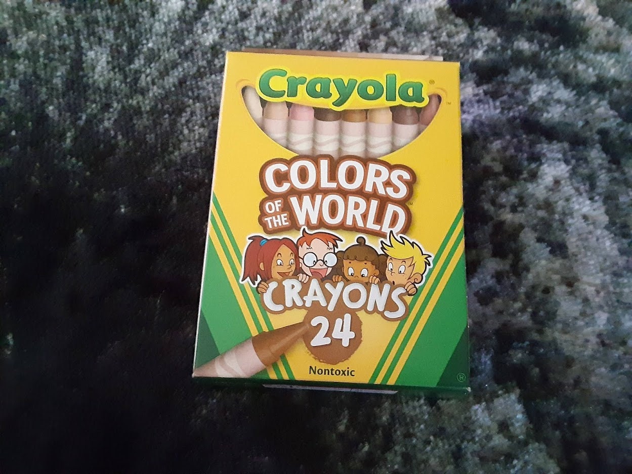 24pc Crayola Colors of the World Skin Tone Crayons - Etsy