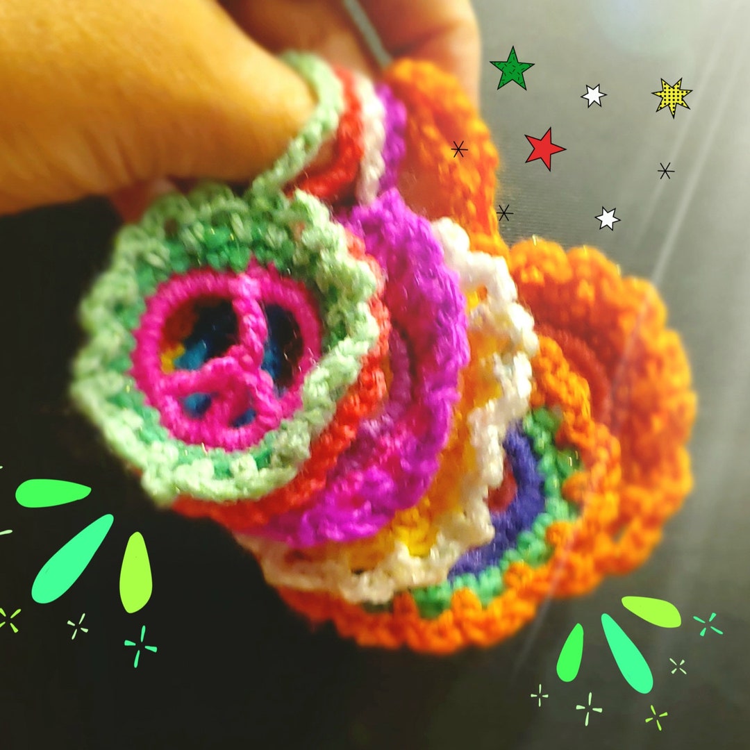 Peace Sign Mini Ornaments Handmade - Etsy