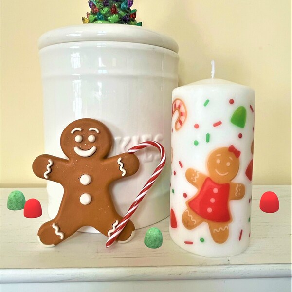 Gingerbread Candles - Etsy