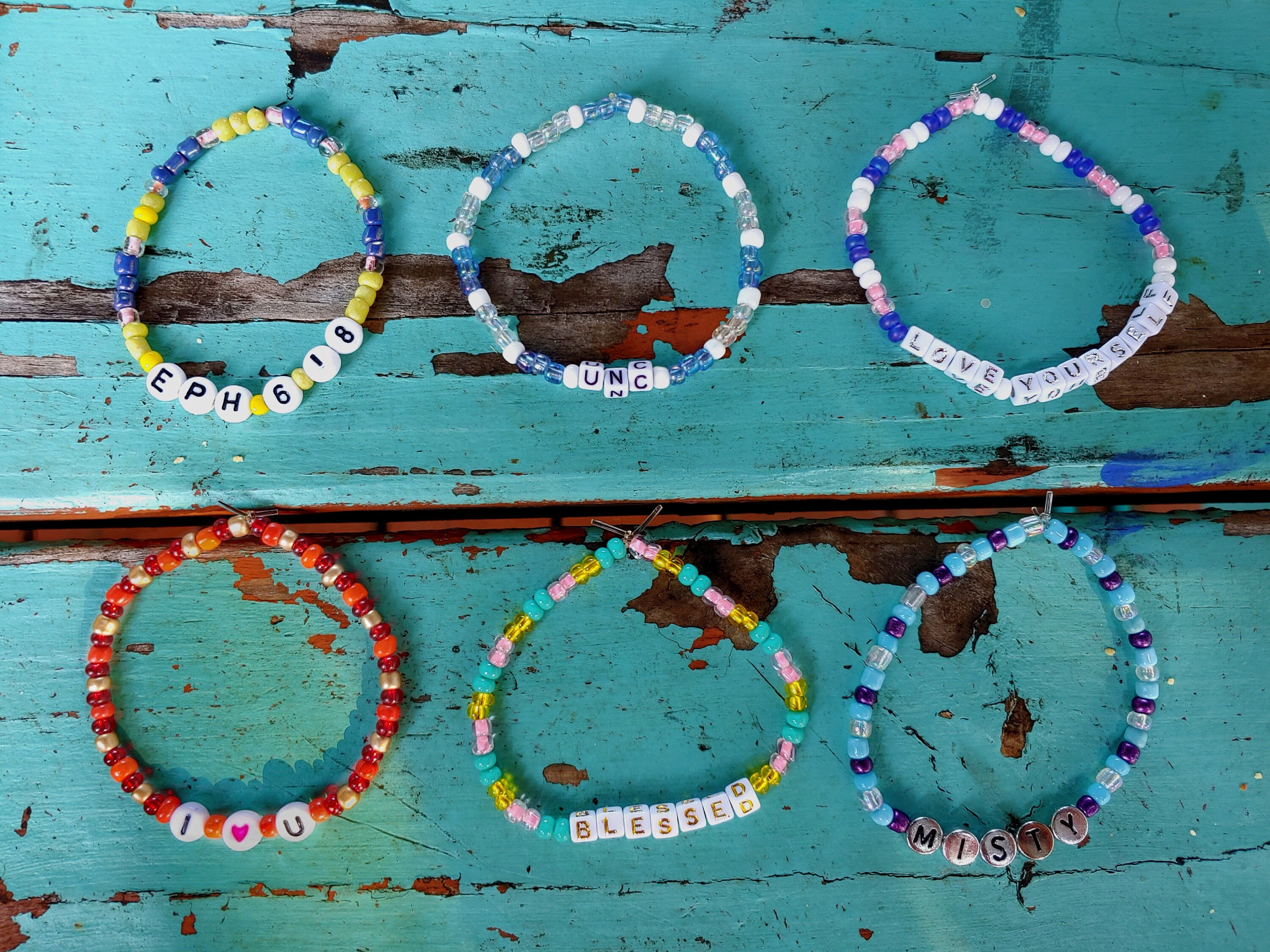 Personalized Letter Bracelet Custom Letter Bracelet | Etsy