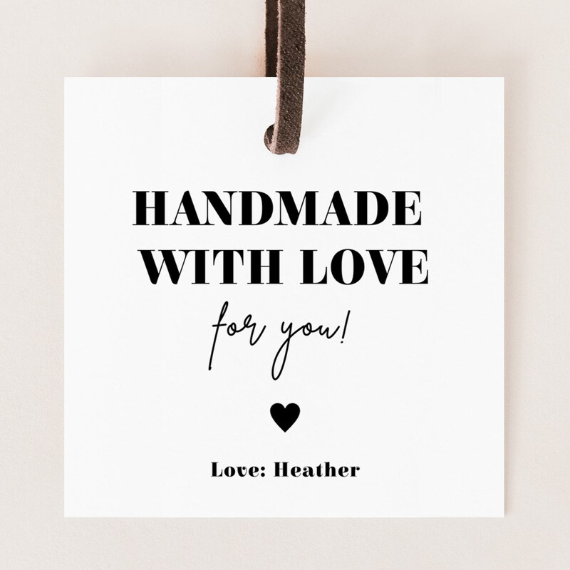 Handmade Gift Tag - 60+ Gift Ideas for 2024