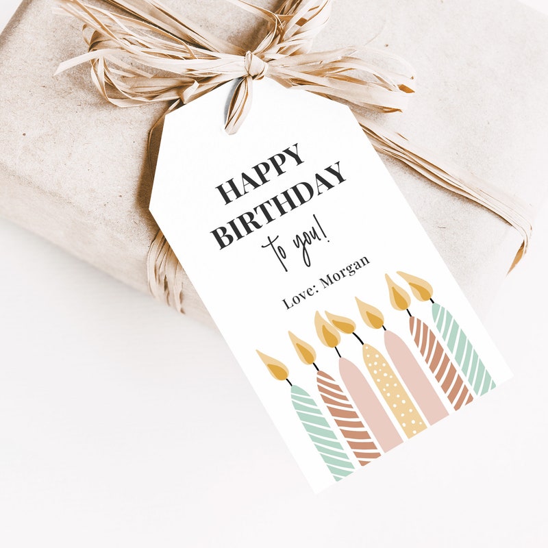 Birthday Gift Tag - 60+ Gift Ideas for 2025