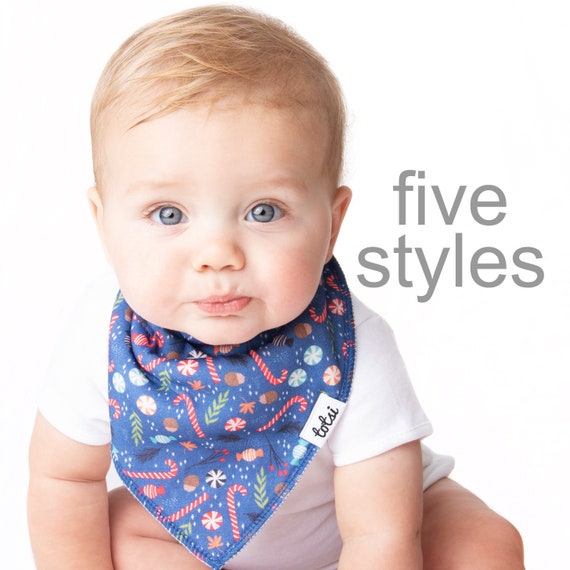 Christmas Dribble Bibs Christmas Baby Bib Gift for Newborn Babies Gift for Baby Bandana Bib Etsy UK