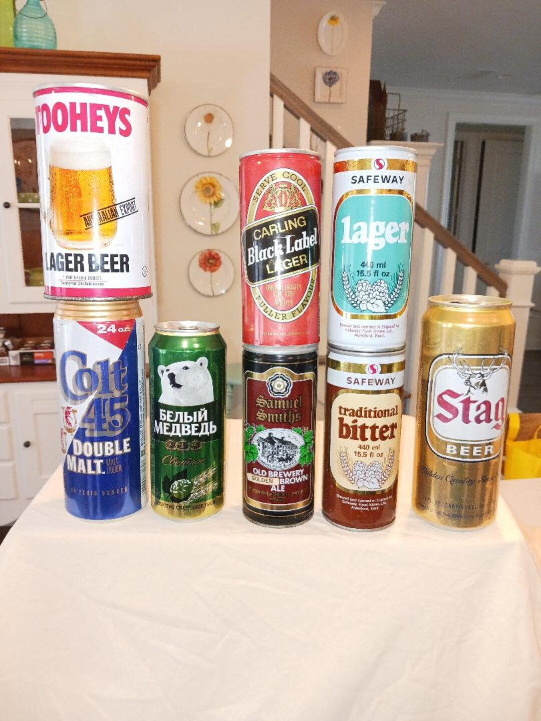 COOL ODDBALL Beer Cans What a Weird Collection - Etsy