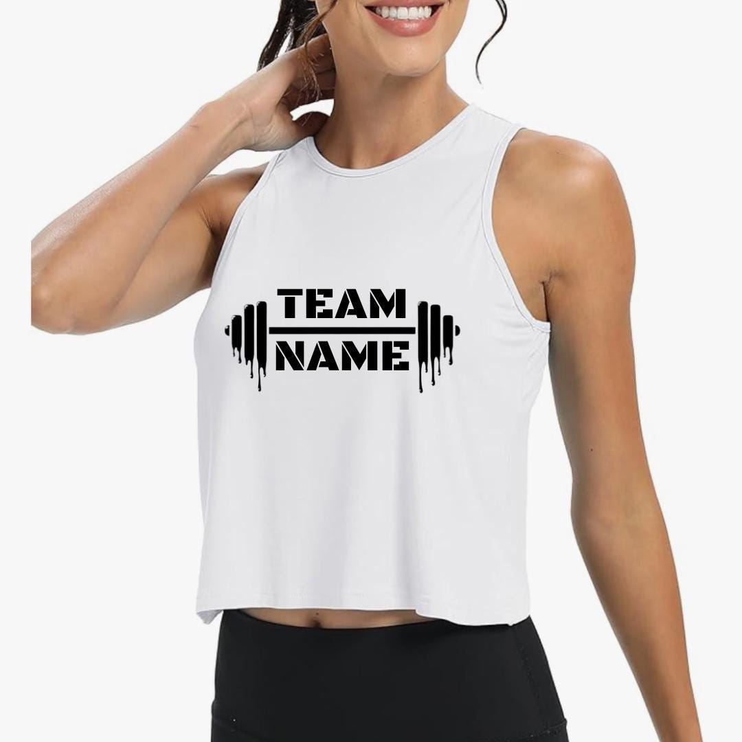Weight Lifting Crossfit Competition Team Tank Tops - Etsy