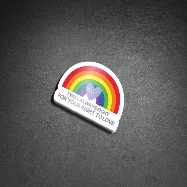 Ally Weather Proof Sticker / Stickers / Decals / Laptop | Etsy