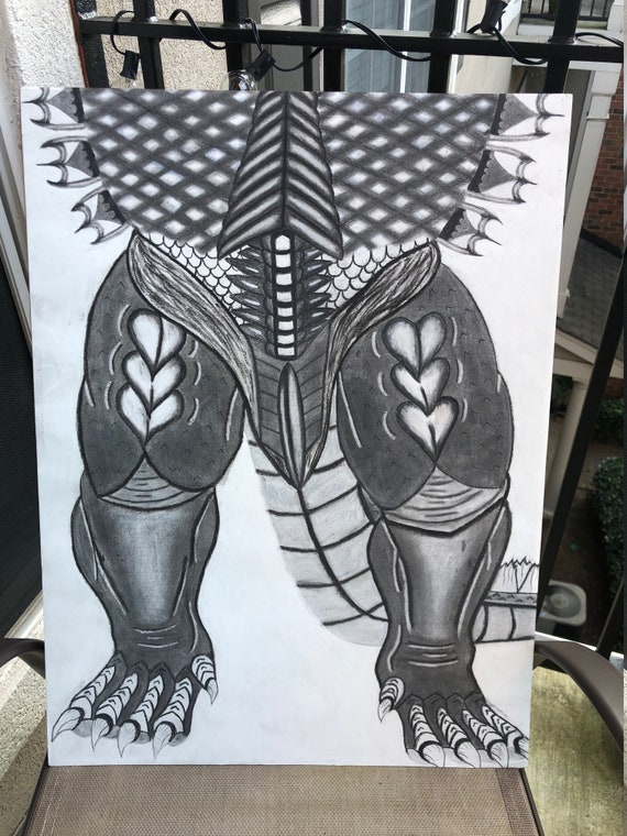 Godzilla Legs - Etsy
