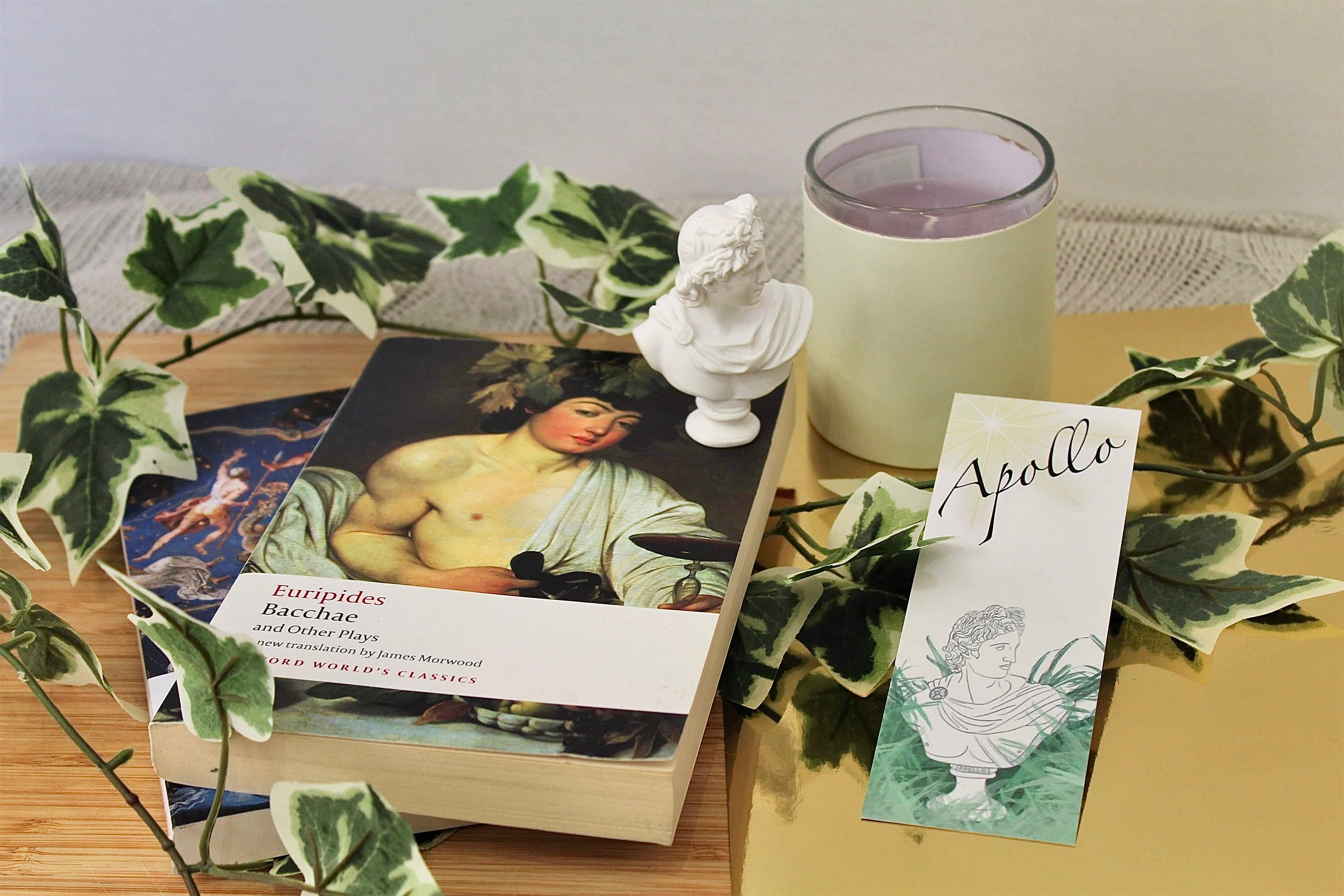 Aphrodite & Apollo Bookmark Set, Greek God Goddess Bookmarks, Perfect ...