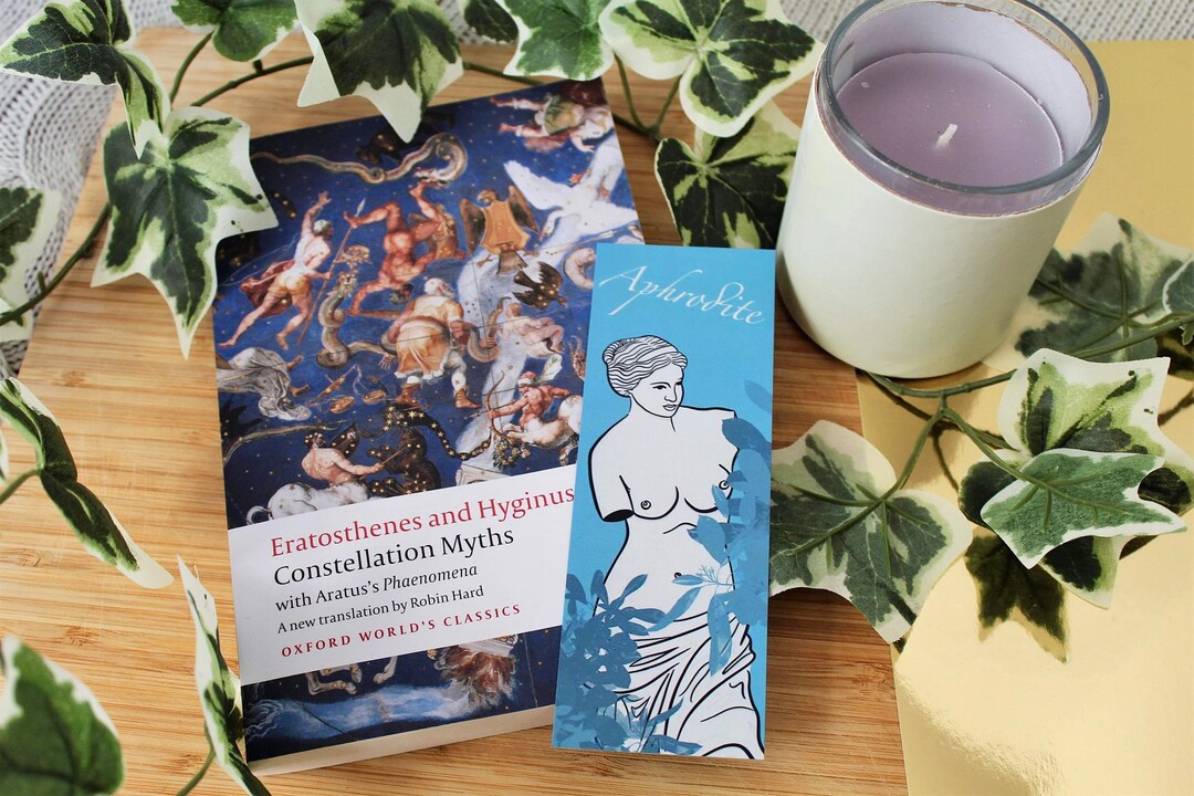 Aphrodite & Apollo Bookmark Set Greek God Goddess Bookmarks - Etsy