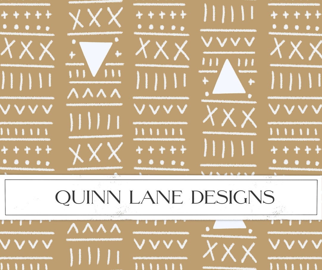 Bohemian Markings Seamless Pattern, Hand Drawn Boho Symbols Surface ...
