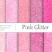 Pink Glitter Digital Paper | Digital Paper Pack | Glitter Backgrounds ...