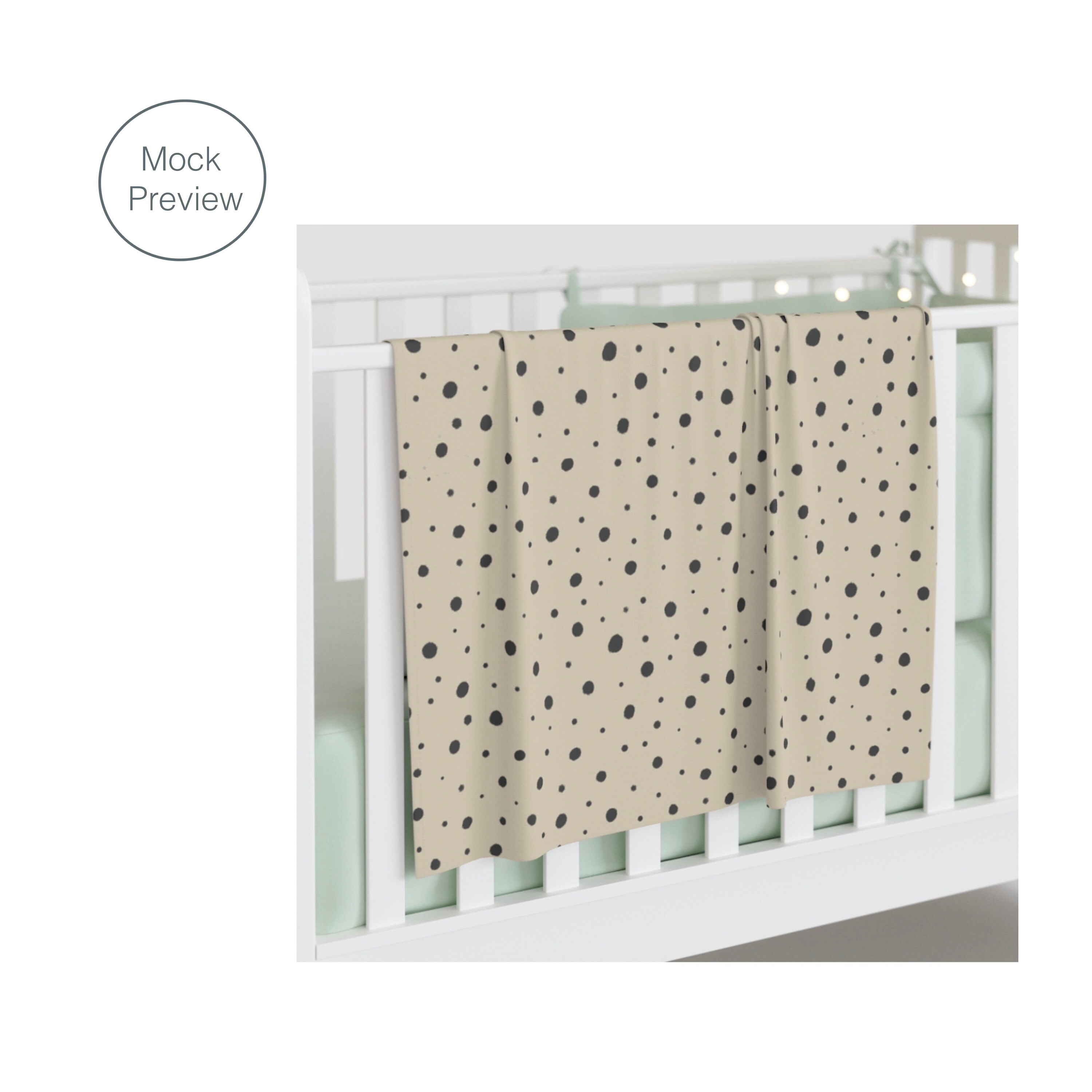 Boho Polka Dots Seamless Pattern, Surface Design, Digital Download File ...