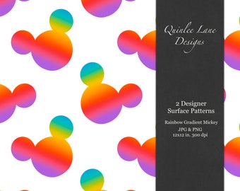 Mickey Digital Papers Mickey Wallpers Mickey Backgrounds - Etsy