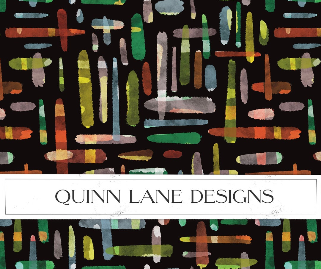 Abstract Crayons Seamless Pattern, Rainbow Colored, Stripes Surface ...