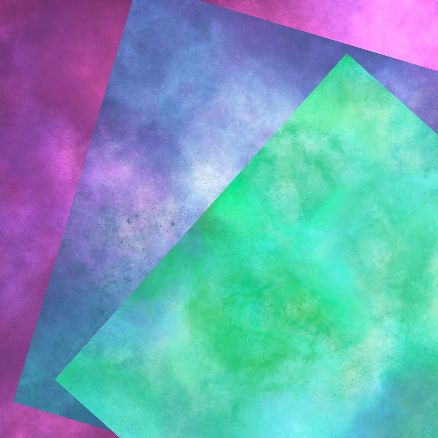 Nebula Digital Paper Pack | Galaxy Patterns, Vibrant Colors (digital ...