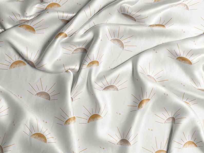 Boho Sun Surface Pattern, Bohemian Style Seamless Pattern, Mira Pattern ...