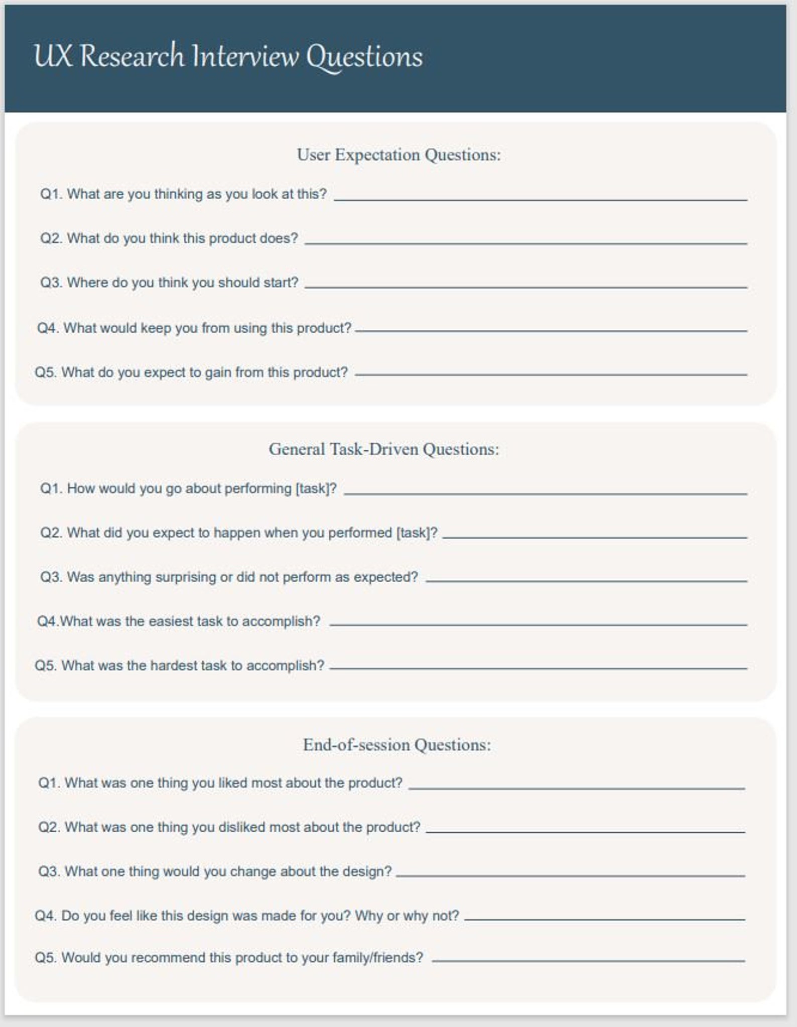 UX Workflow Kit for Designers | Product Designer Workflow Kit | 5 ...
