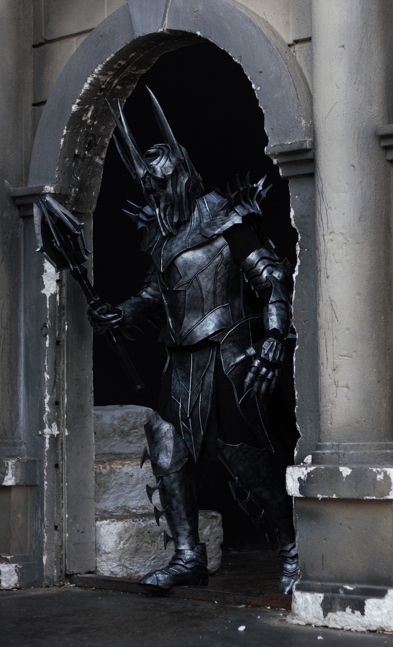 Dark Realm Warlord Cosplay Costume - Inspired by Sauron for Display ...