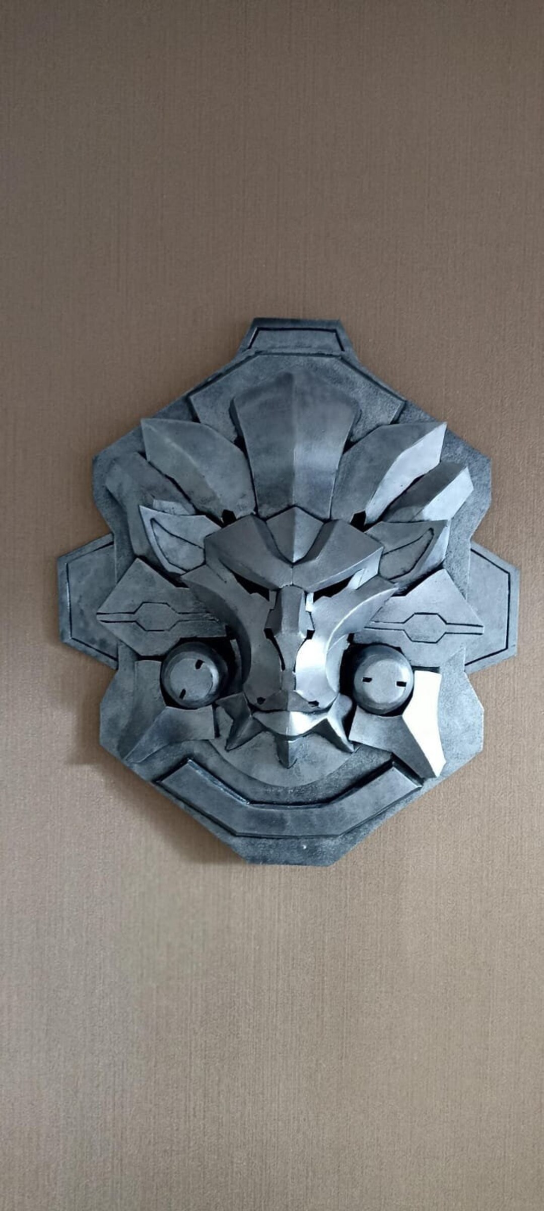 Iron Crusader Shield Prop – Handmade EVA Foam Cosplay Prop Inspired by ...