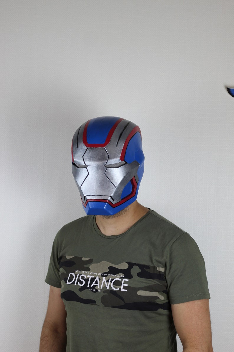 Ironman USA Helmet Armor Cosplay Costume - Etsy