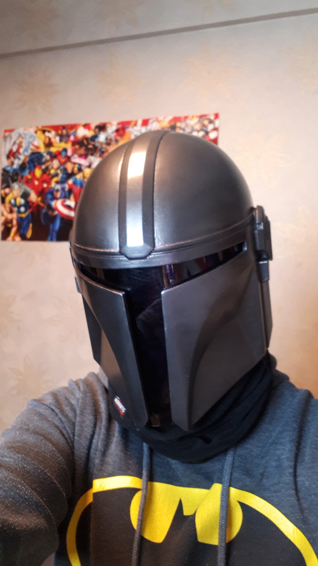 The Mandalorian Helmet Cosplay Mask - Etsy