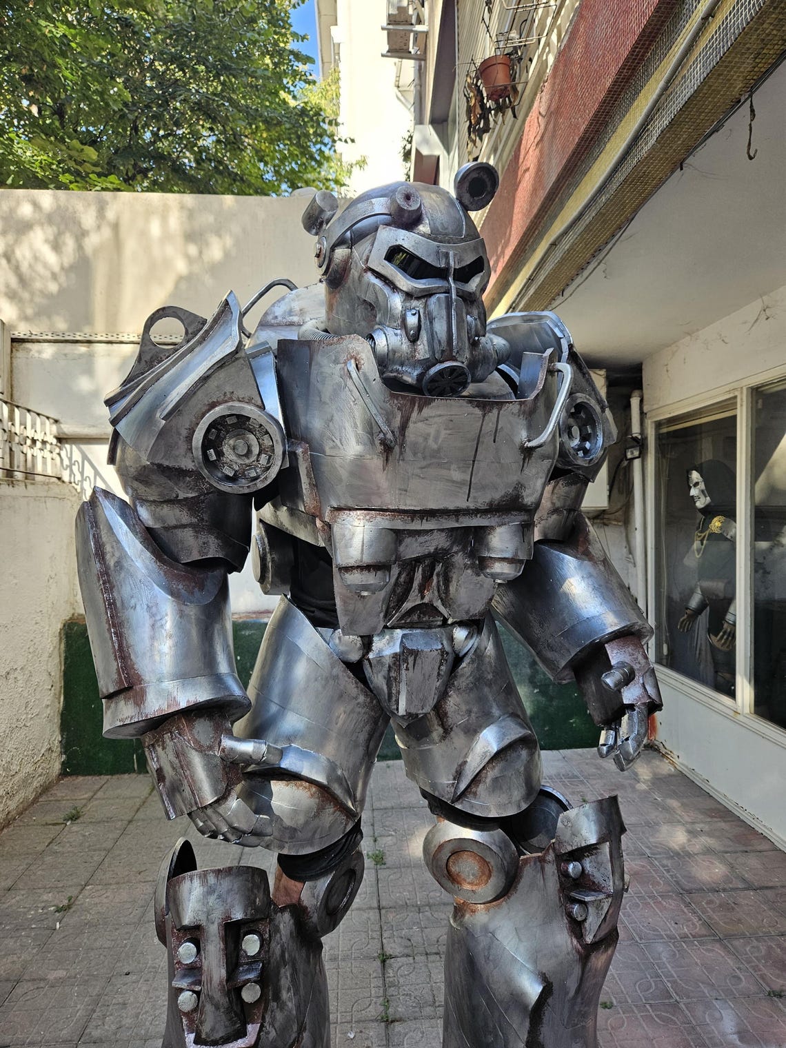 Retro Wasteland Enforcer Armor – Handcrafted Full EVA Cosplay Suit - Etsy