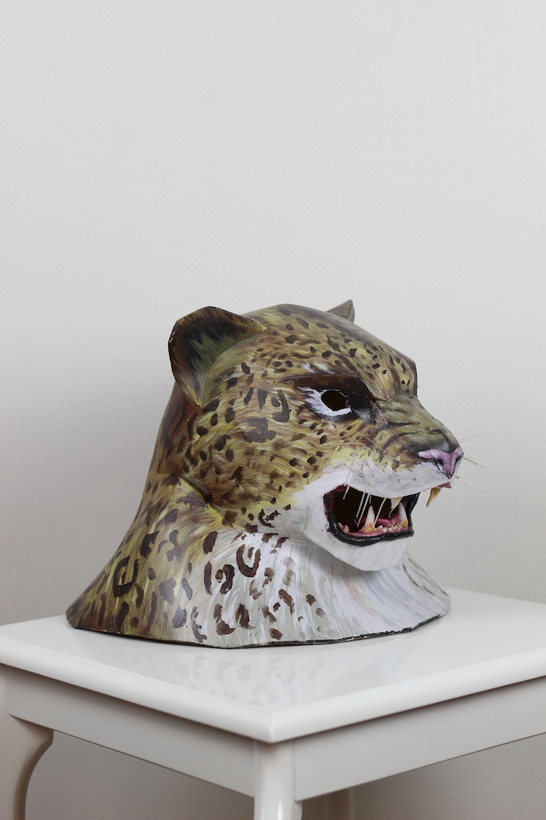 Jaguar Spirit Warrior Mask – Tekken’s King Inspired EVA Foam Cosplay ...