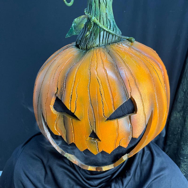 Pumpkin Head Costume - Etsy