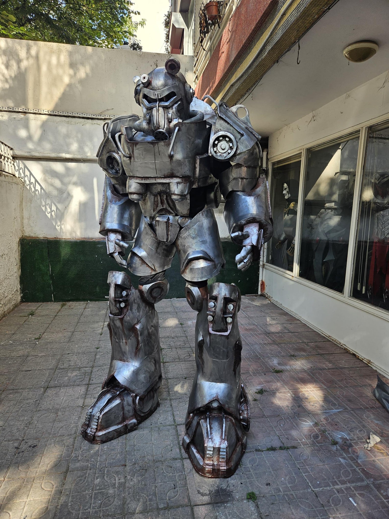 Retro Wasteland Enforcer Armor – Handcrafted Full EVA Cosplay Suit - Etsy
