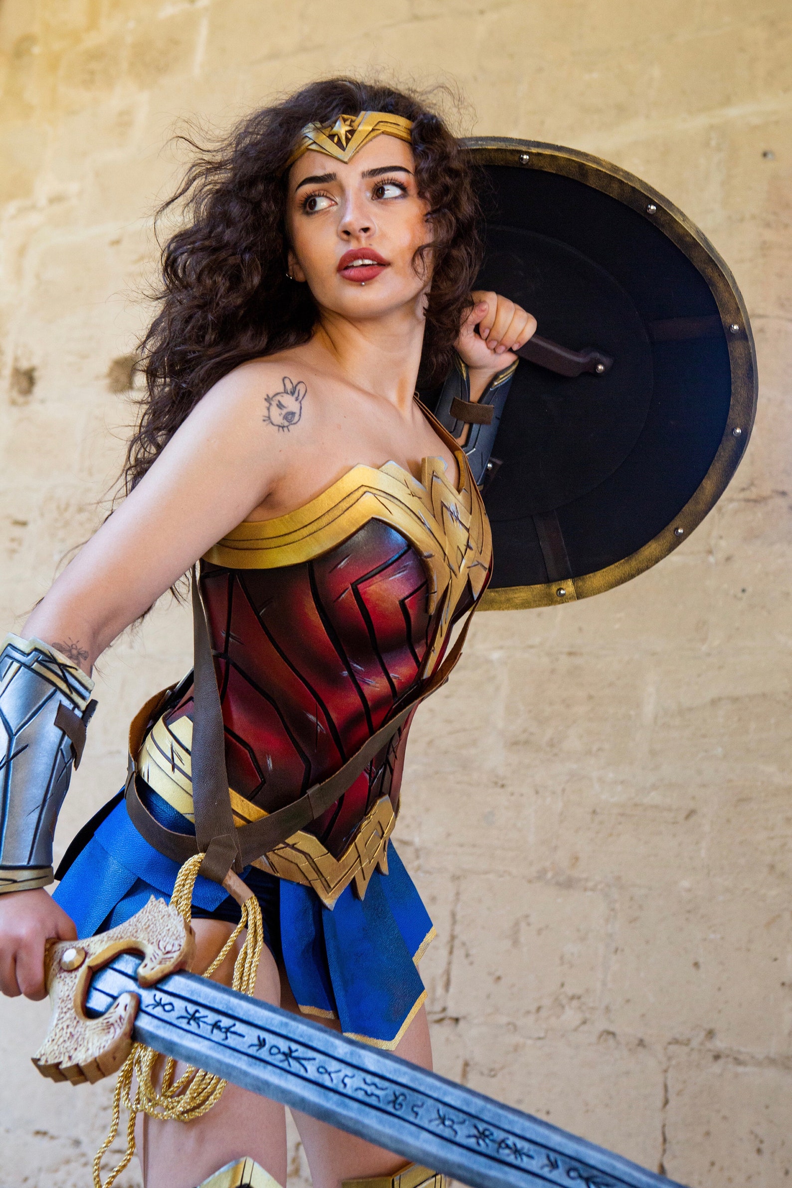 Wonder Woman Warrior Princess Armor – Amazonian Shero Cosplay, Inspired ...