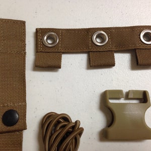 USMC Coyote Modular Tactical Vest Repair Kit MTV Scalable Plate Carrier ...