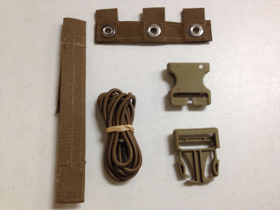 USMC Coyote Modular Tactical Vest Repair Kit MTV Scalable Plate Carrier ...