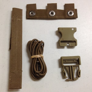 USMC Coyote Modular Tactical Vest Repair Kit MTV Scalable Plate Carrier ...