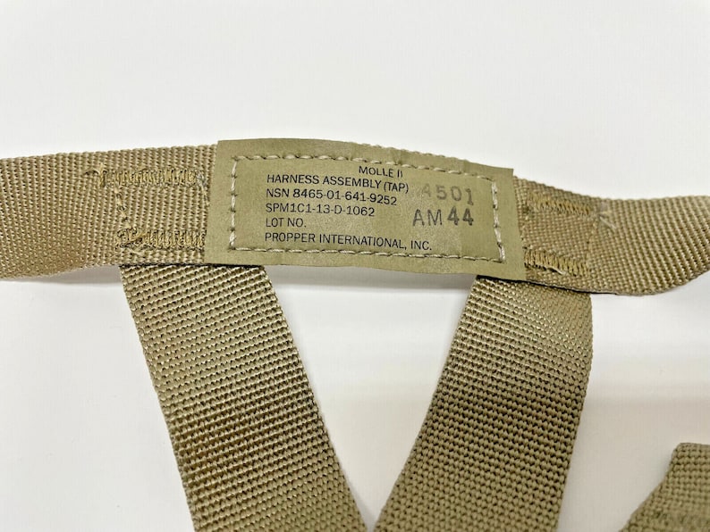 Propper Molle II Multicam Ocp Tan Tactical Assault PANEL Harness ...