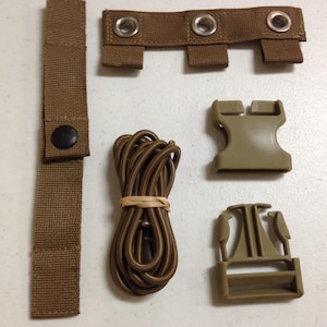 USMC Coyote Modular Tactical Vest Repair Kit MTV Scalable Plate Carrier ...