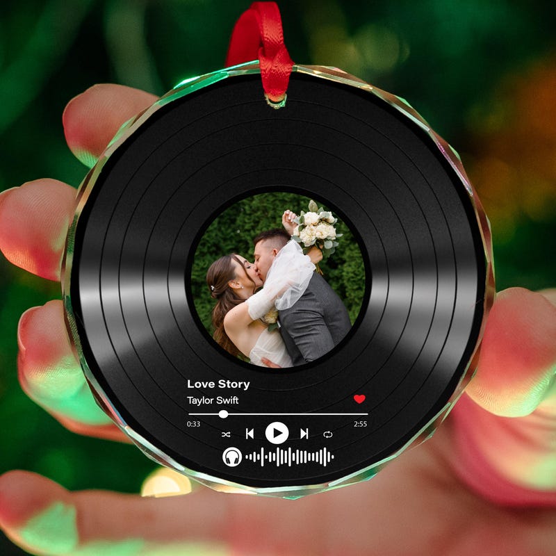 Wedding Vinyl Ornament - Etsy