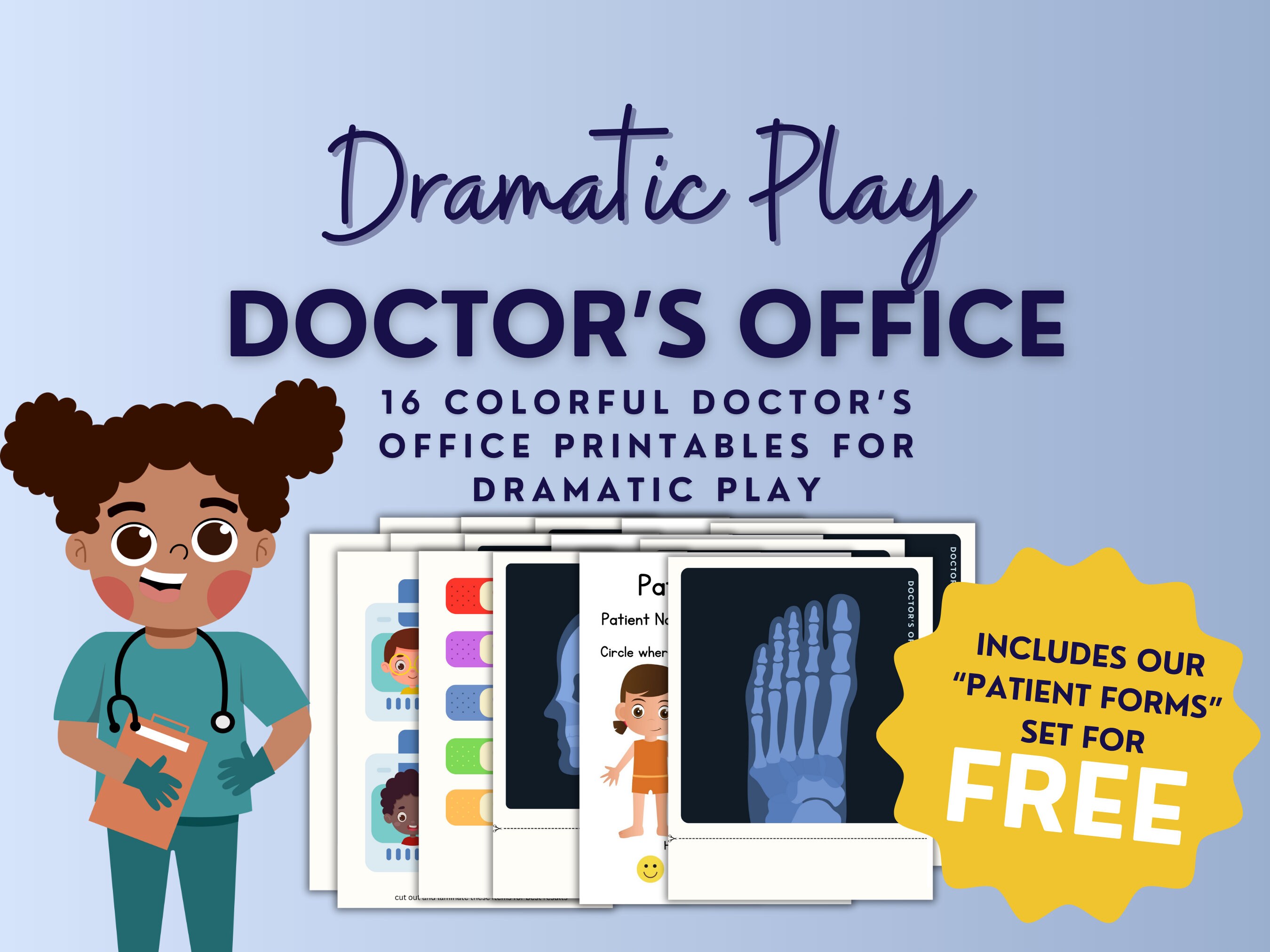 Doctor Dramatic Play Printable Kit | Educational Resources | Printable ...