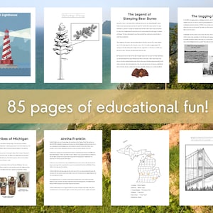 Michigan State Study Unit | Social Studies | Unit Study Guide ...