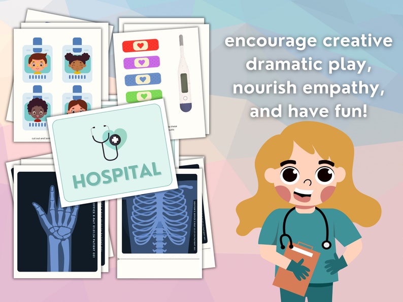 Doctor Dramatic Play Printable Kit | Educational Resources | Printable ...