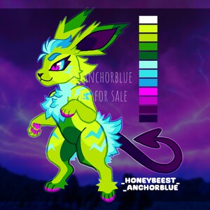 Custom Original Character Design Furry/fursona Adoptable - Etsy