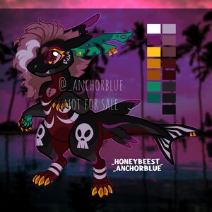 Custom Original Character Design Furry/fursona Adoptable - Etsy