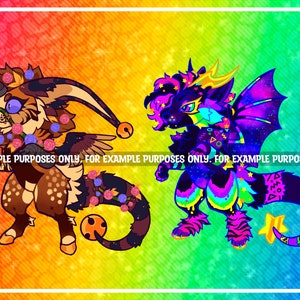 Custom Original Character Design Furry/fursona Adoptable - Etsy
