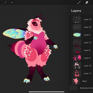 Pastel Fairy Bee Furry/fursona Adoptable - Etsy