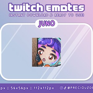 Juno Space Ranger Overwatch Single Emote for Twitch, Discord, Youtube ...