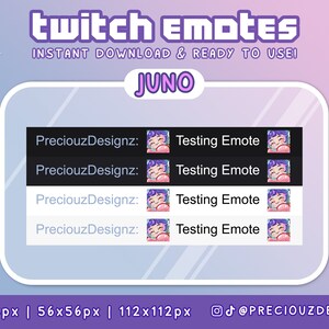 Juno Space Ranger Overwatch Single Emote for Twitch, Discord, Youtube ...