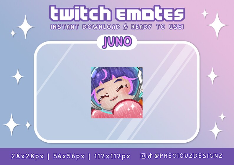 Juno Space Ranger Overwatch Single Emote for Twitch, Discord, Youtube ...