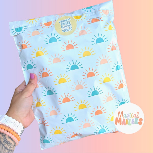 Sun Poly Mailers - Etsy