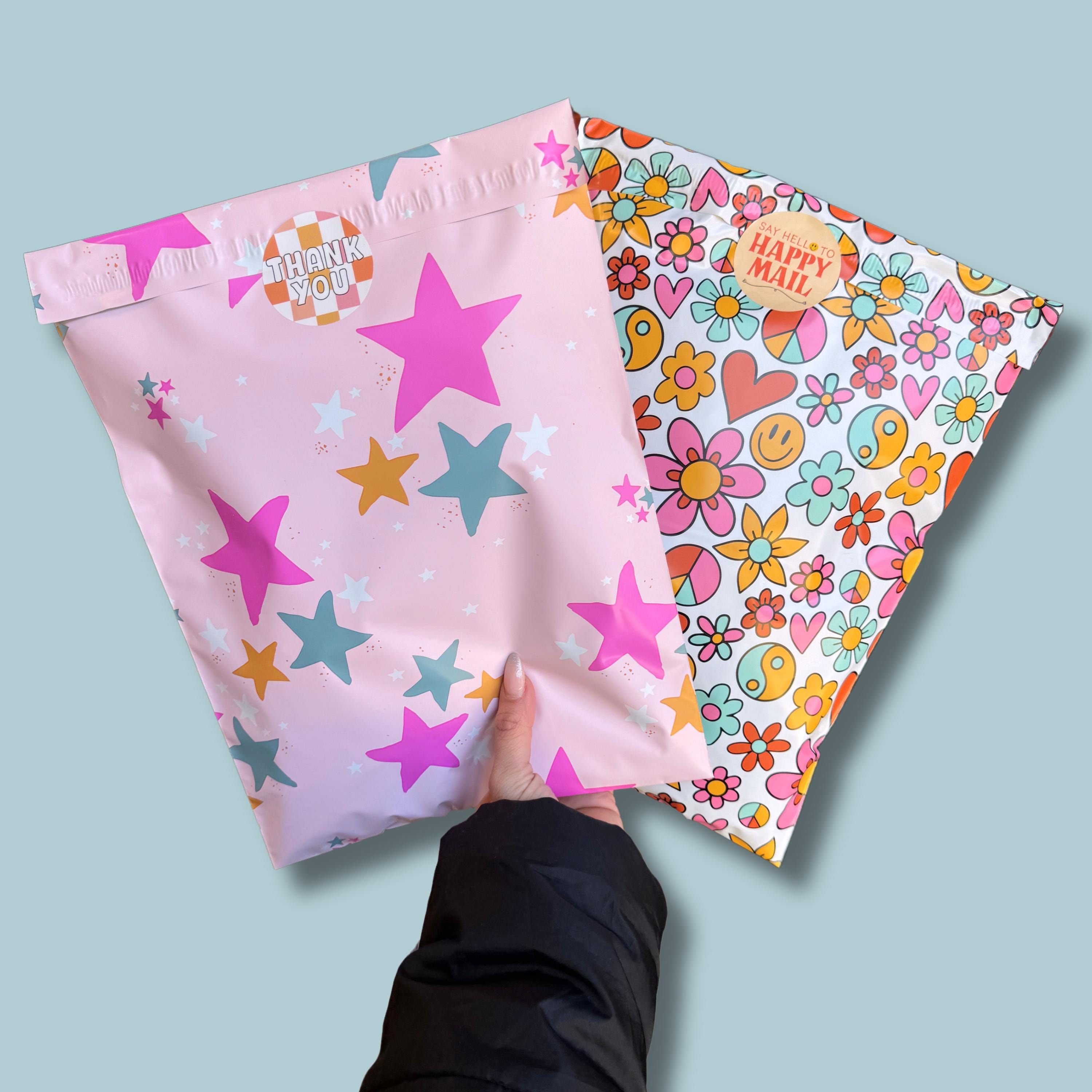 CHECKERED Sticker Roll, 2" Stickers 500ct/roll, Round Small Business ...